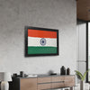 Khadi Tiranga / Tricolour Hanging Frame For Wall Decor | Luv My India