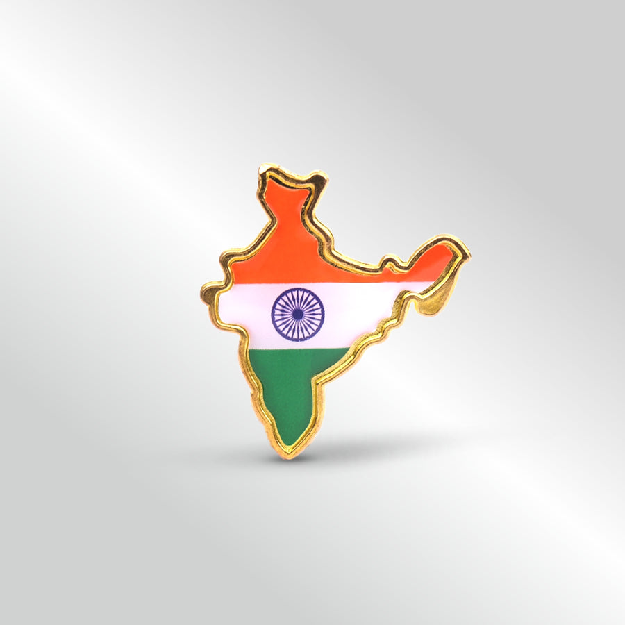 Indian Patriotic Badges | National Pride Pins | Luv My India